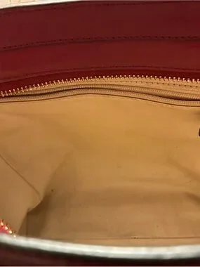 Coach | Bags | Genuine Coach Legacy Leather Mini Tanner In Deep Port ...
